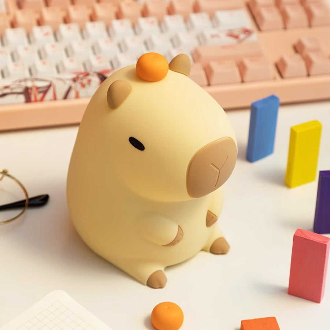 Capybara LED Night Light | The Linea Home | Kawaii Homeware