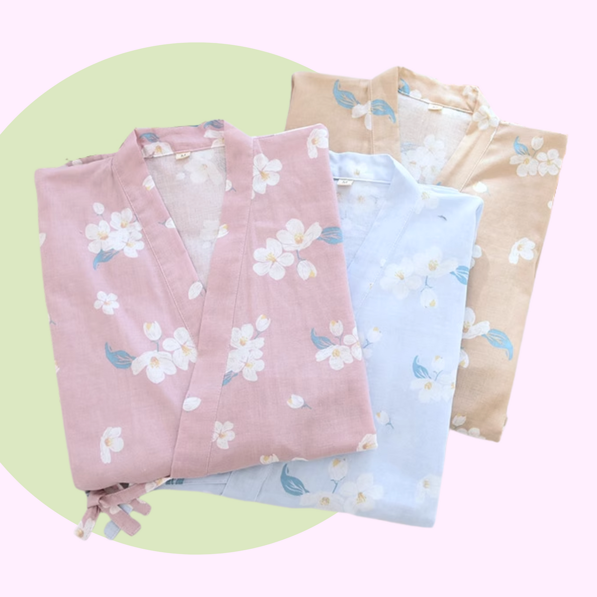 Ume Blossoms Kimono Pyjamas – The Linea Home