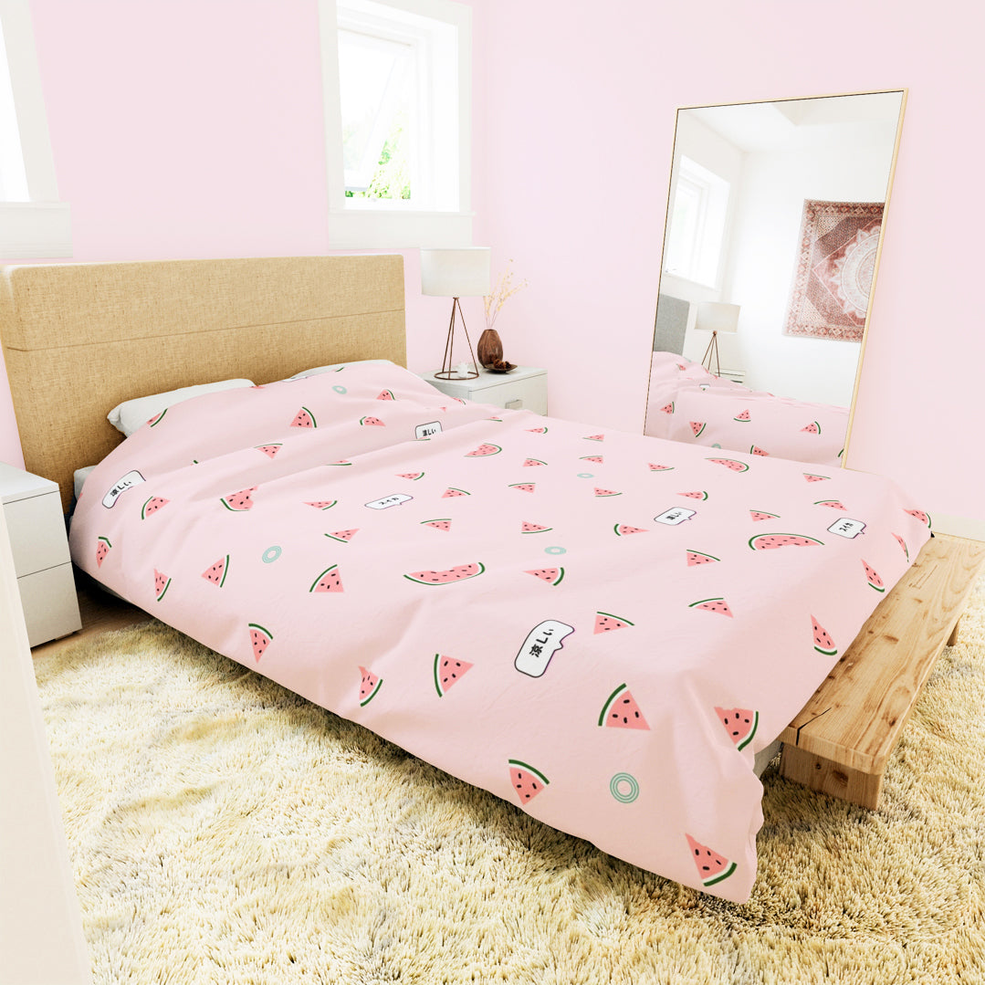 Watermelon Bed Linen Set | The Linea Home | Kawaii Homeware