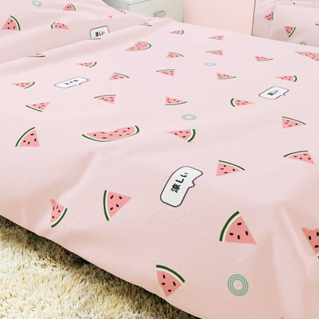 Watermelon Bed Linen Set | The Linea Home | Kawaii Homeware